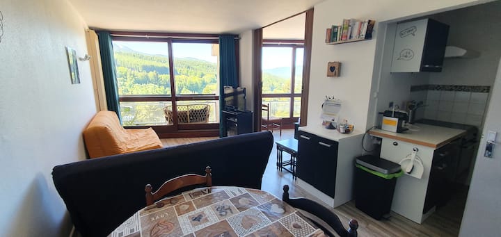 Appart Spacieux 6 Pers, Plein Sud, Vue Sur Pistes - Villard-de-Lans