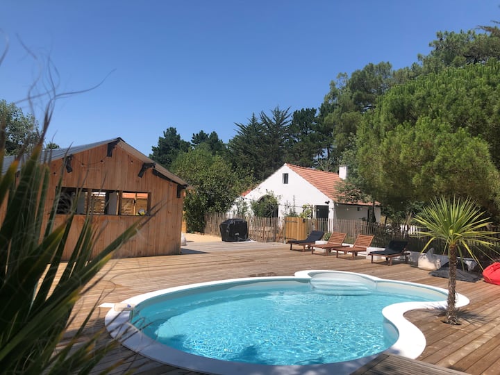 Maison 2 Personnes / Green Surf Lodge - Vendée