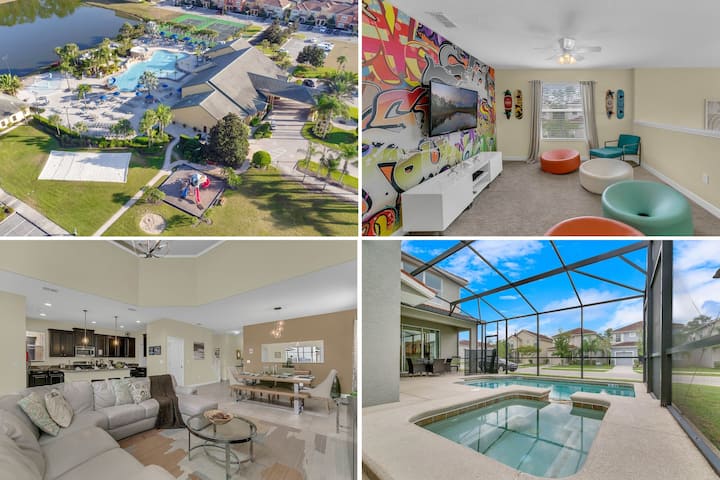 5bd/5 Ba Sleeps 11! Paradise Palms (2948 Bp) - Lake Buena Vista, FL