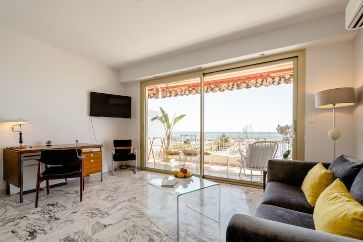 Magnifique Studio Vue Mer à Menton - Menton