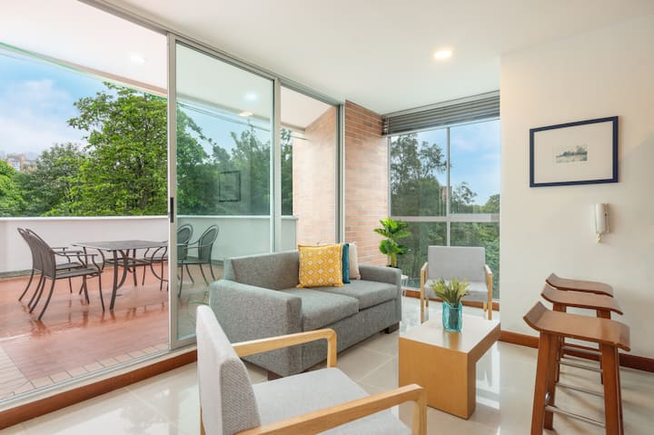 Blux 2-bd With Amazing View - Medellín