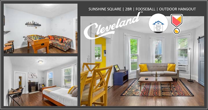 Stylish|king Bed|game Room|2bdrm|1 Mile To Dtwn| - Cleveland, OH