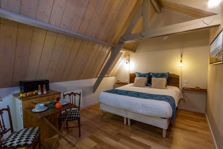 Studio Cocoon 💋 + Lit King Size+parking Gratuit - Le Crotoy