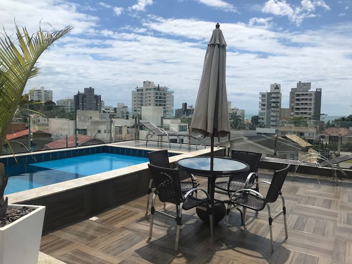 Conforto, Piscina Jacuzzi, Praia Brava - Balneário Camboriú