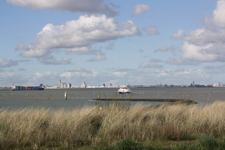 Heerlijk Vakantiehuis Dichtbij Het Strand. - Breskens