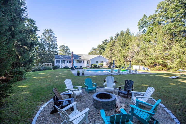 "Cape Escape" Luxury Home W/pool & Beach Access. - Sandwich, MA