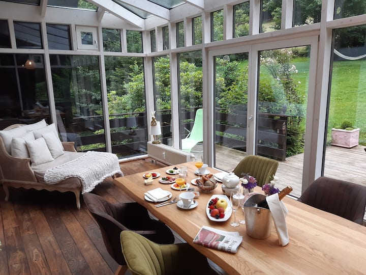 Chalet Madeleine - 160qm Ferienhaus Im Grünen - Gernsbach