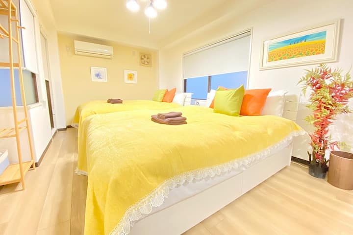 安405/a2111/center Of Osaka/wifi/full Rent/4pp - Osaka, Japan