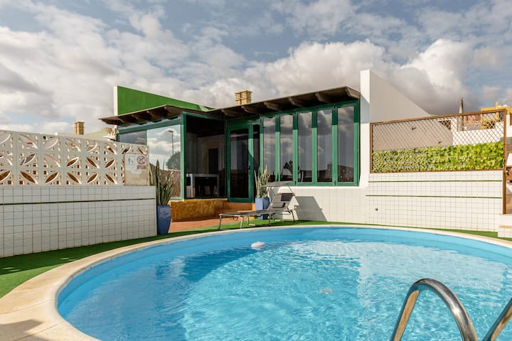 Casa Marta Piscina, Vistas, A 5 Min. Playa - Fuerteventura