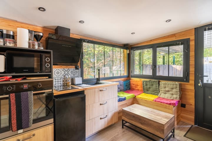 Chalet Au Porte Du Bassin D'arcachon Très Calme - Salles