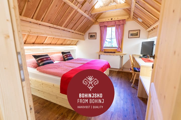 A1 - Duplex One-bedroom Apartment With Balcony - Soča