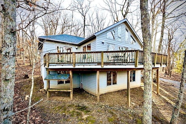 Majestic Mtn Cabin+ 5 Min To Ski&porch Sunset View - Wintergreen Resort, VA