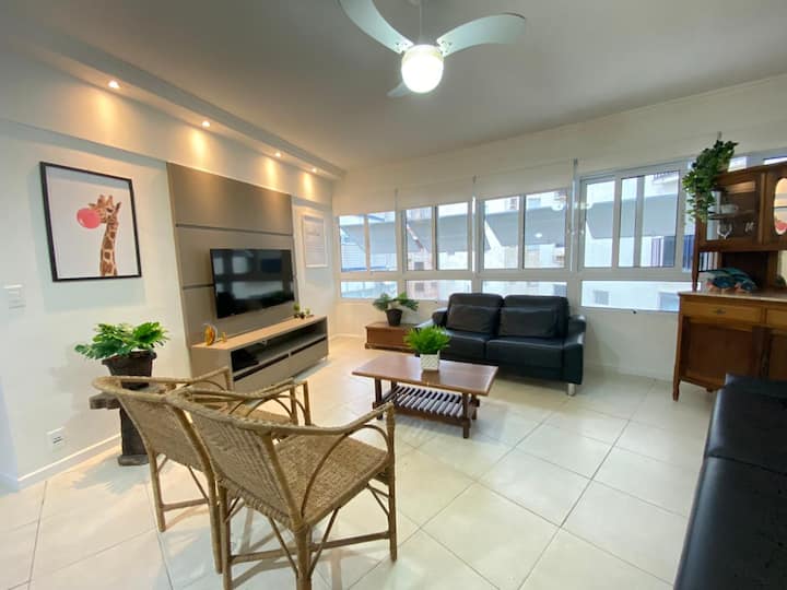 Apartamento Beira Mar - Praia Do Tombo - Guarujá - Guarujá