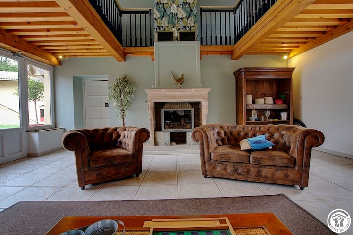 Gîte En Dombes (15 Personnes) : éTang, Campagne - Châtillon-sur-Chalaronne