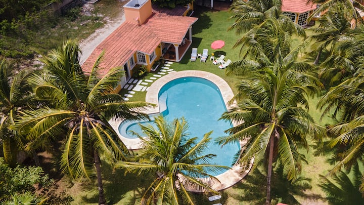 Villa Las Flores, Ideal Para Familias Con Alberca - Cancún