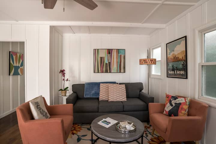 Azul-seashells & Serenity ,Steps To Mission Beach - San Diego