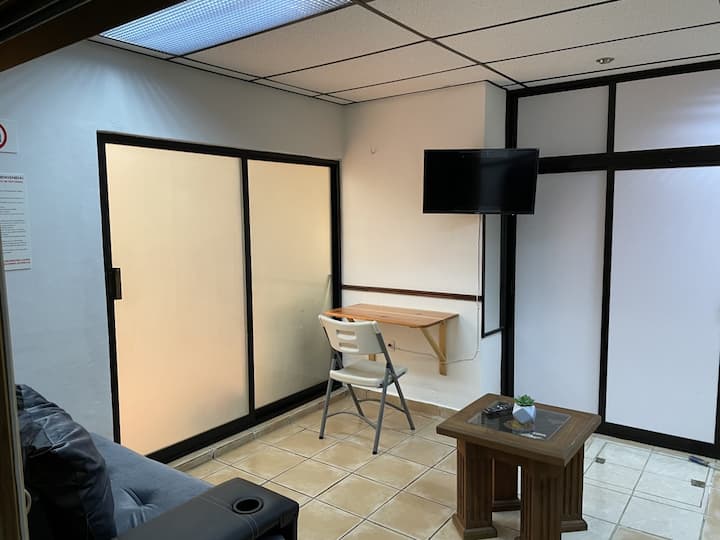 Estudio#4 Céntrico, Clima, Estacionamiento, Cecan - Xalapa