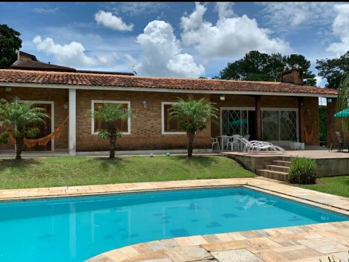 Linda Casa Com Vista Maravilhosa Para Pedra Grande - Atibaia