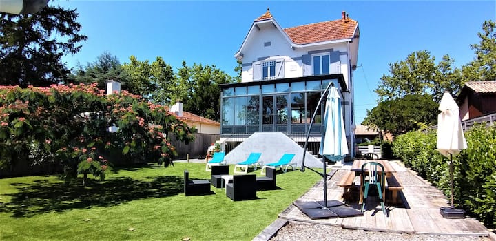Villa Arcachonnaise Vue Bassin à 40m De La Plage - Lège-Cap-Ferret
