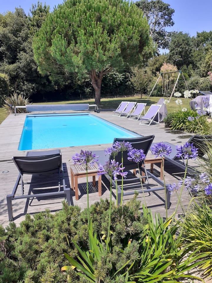 Villa Avec Piscine Proche De La Mer - Talmont-Saint-Hilaire