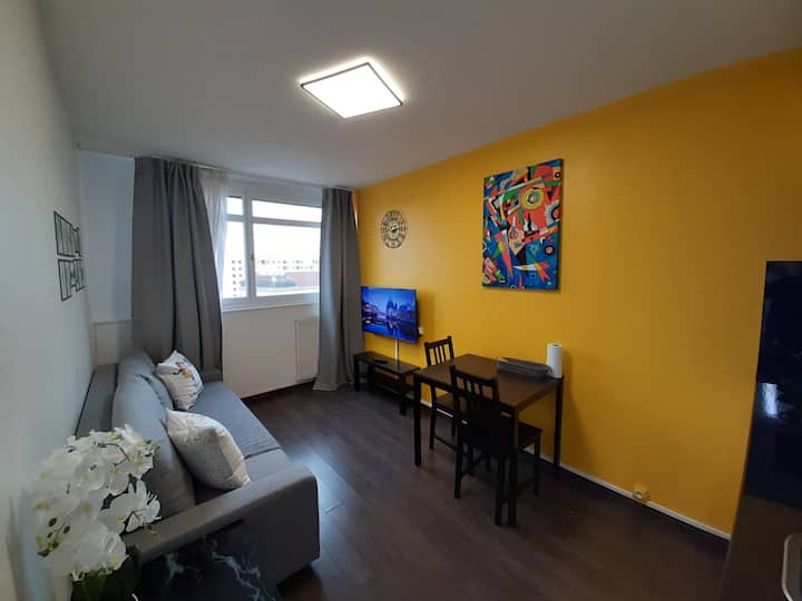 Tulipe-confort Apt Part-dieu Villette-wifi*netflix - Lyon