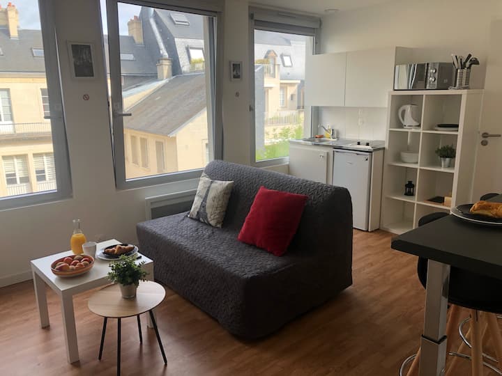 Le Parisien - Hyper Centre - Fibre Wifi -Jergweloh - Caen