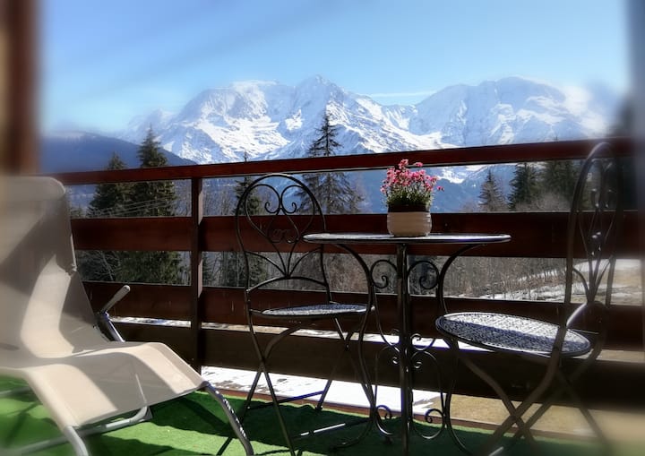 Vue Imprenable Sur Le Mont-blanc 4810m ! - Saint-Gervais-les-Bains