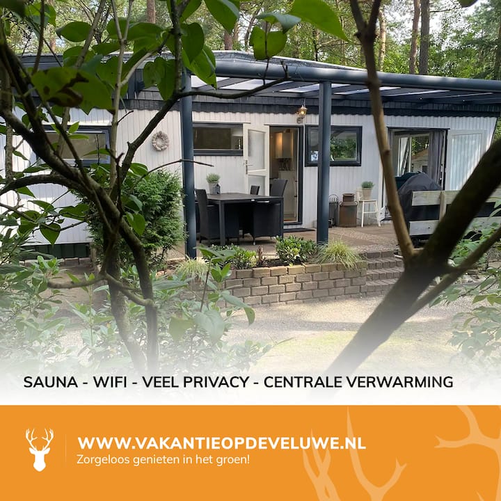 Charming Forest Chalet With Sauna On The Veluwe - Gelderland
