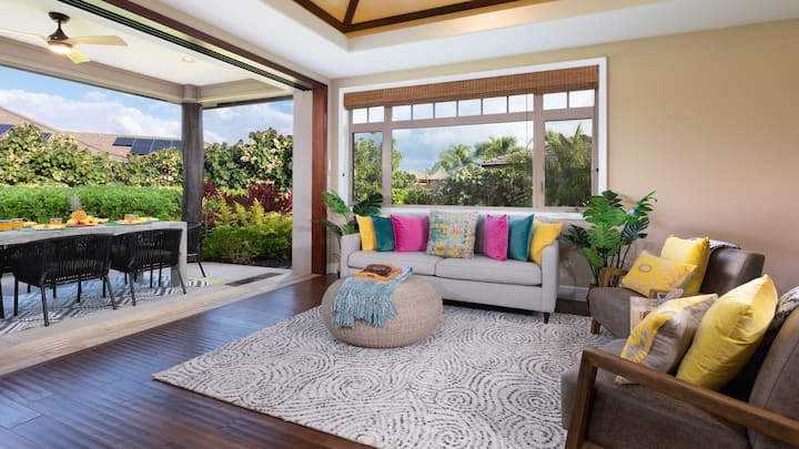 ️Pih️ Kohala Haven  Plus Hilton Resort Passes  3 Full Bath  Closes To Pools - Waikoloa Village, HI