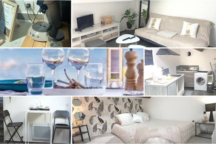 👉Cocon Sous Les Toits❤ ⭐Bateauxport⭐ Golden Nest⭐ - La Seyne-sur-Mer