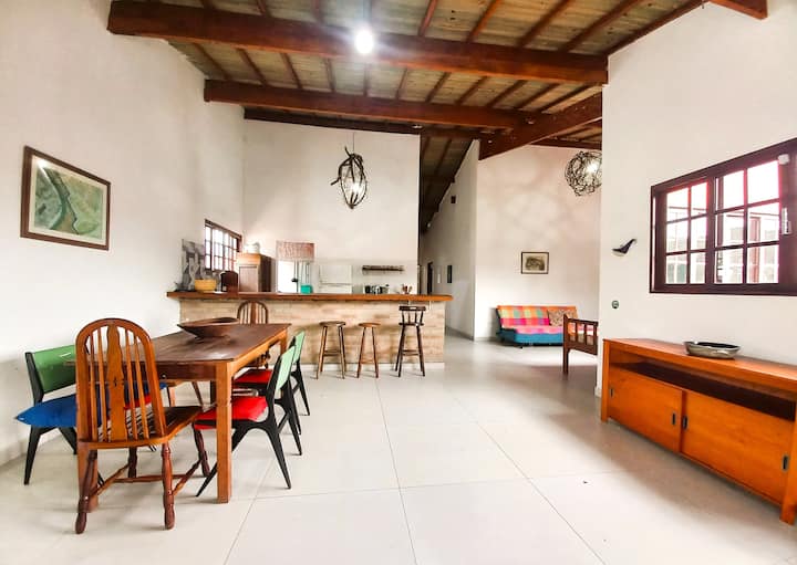 100 Mt Da Praia Perequê Açu Ubatuba/ 3 Qts/ Wi-fi - Ubatuba