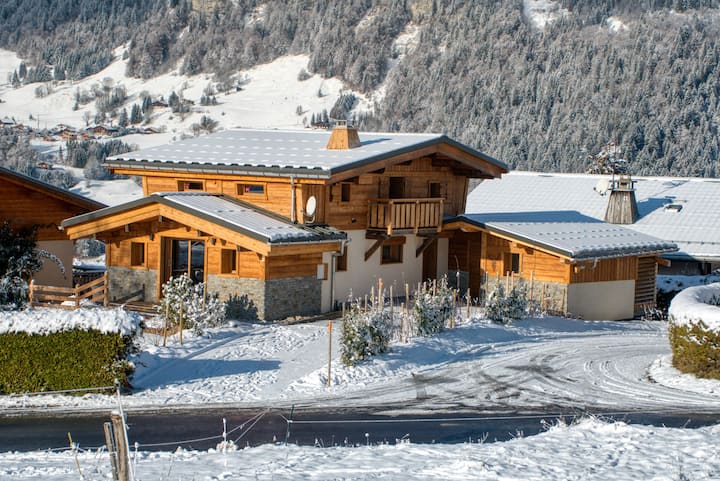 Chalet L'orignal 145m2, 10pers, Pied De Piste,spa - Ugine