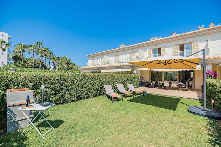 Preciosa Casita Adosada En El Puerto De Alcúdia - Mallorca