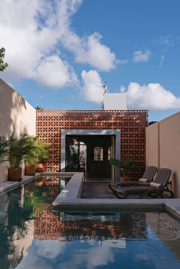 Casa Pezconejo -Pool, A/c, Near Dowtown Mérida - Mérida