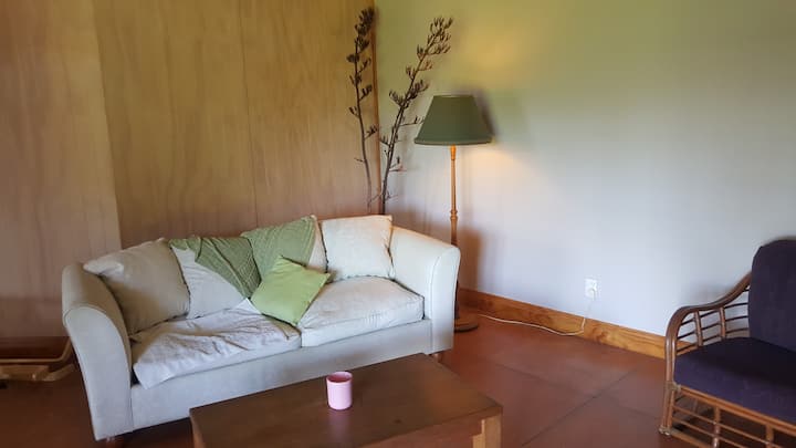 Cute One Room Cottage (Bathroom/kitchen In House) - Waiuku