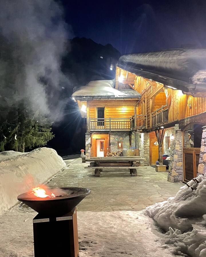 Chalet Indépendant Avec Espace Spa - La Giettaz