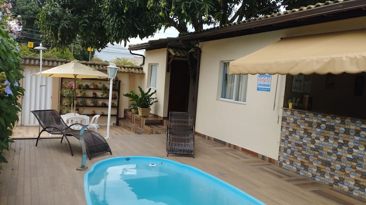 Casa C/ Piscina, ÁRea Gourmet, 5 Min Da Praia - Guarapari