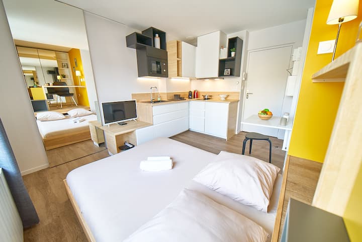 Ampère: Studio-métro B- Ideale Jeune- Hyper-centre - Oullins