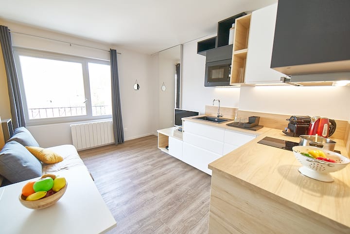 Ampère : Studio-métro B Oullins Centre- Hcl - Saint-Genis-Laval