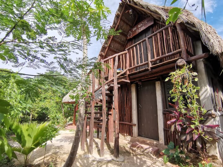 Uh Najil Dzul. Cabaña: Casa Del Extranjero - Valladolid, Yucatán, Mexique