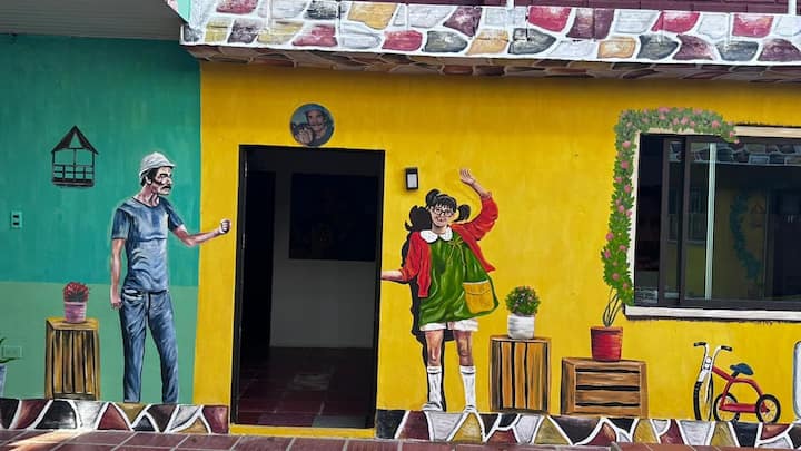 Cabaña De Don Ramón Y La Chilindrina En La Playa - Covenas