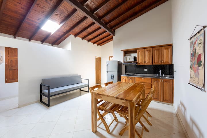P.201 Lindo Apartamento Cerca Al Parque De Jardín - Andes
