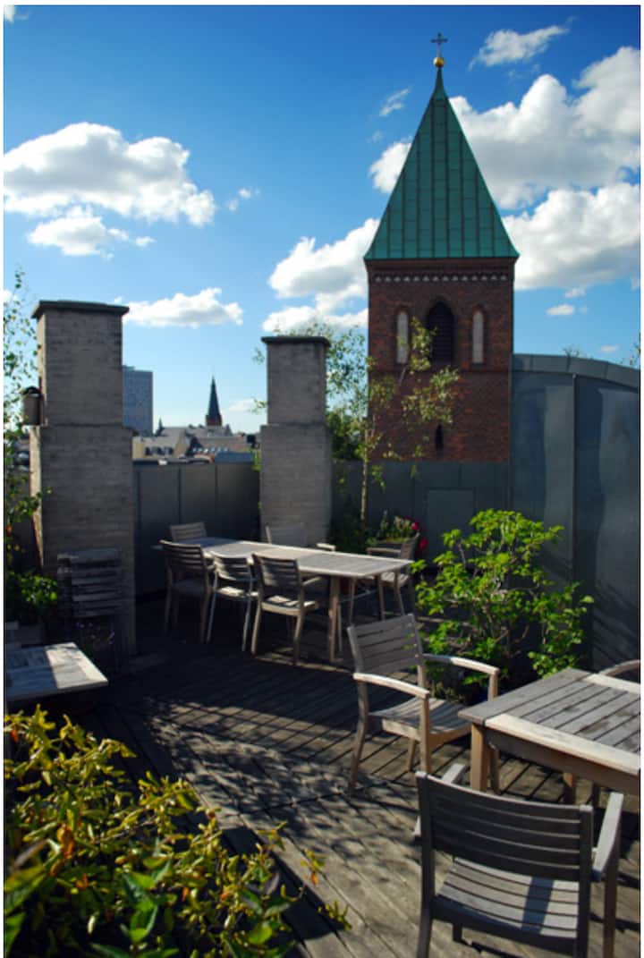 Central Apartment With Roof Top - Copenhague