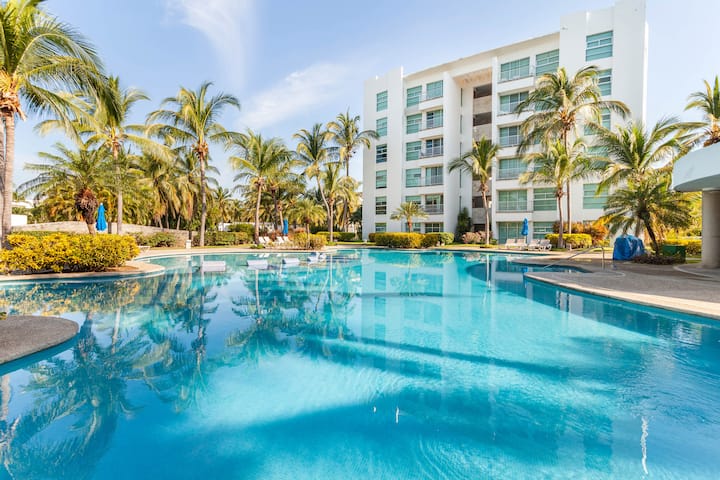 Increíble Departamento En Mayan Lakes - Acapulco