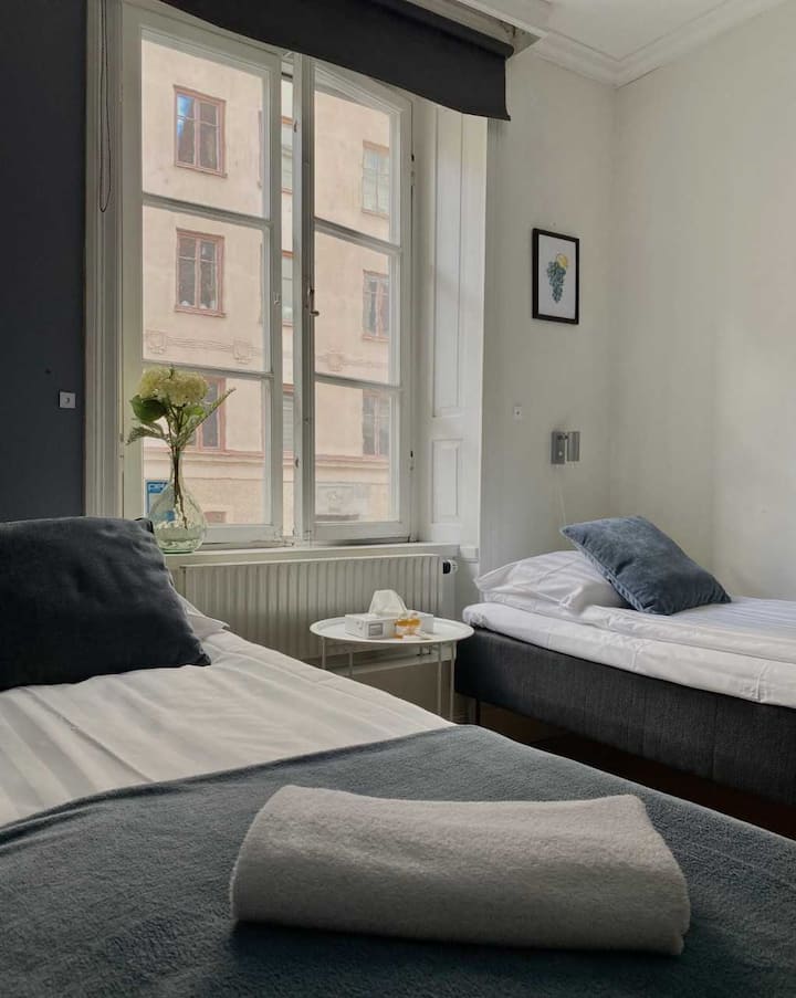 Private Quadruple Room, Shared Wc And Showers - Stockholm