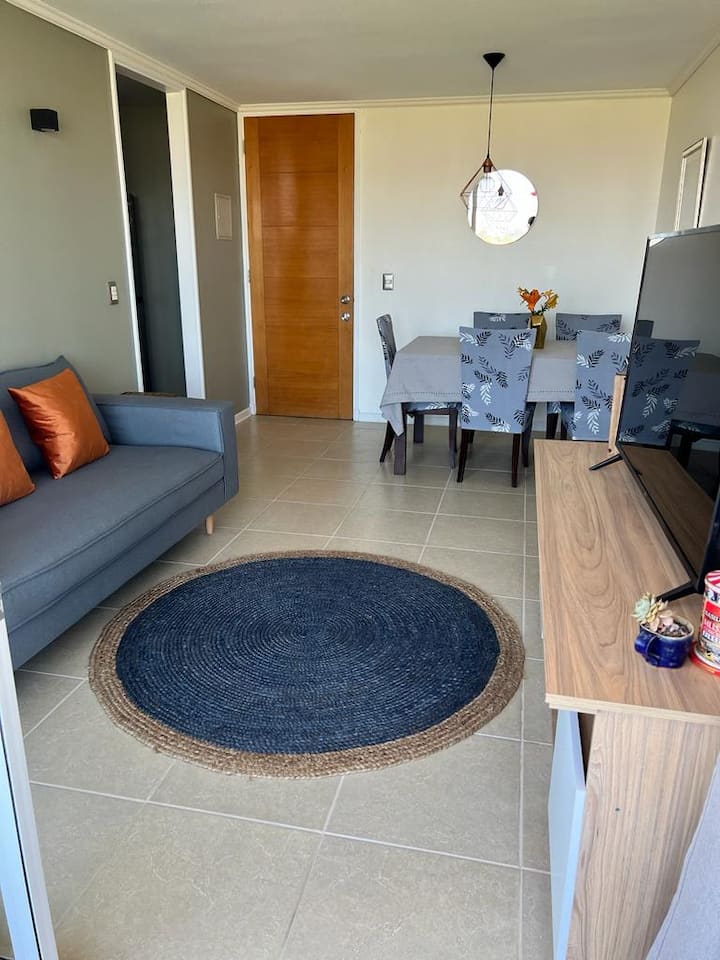 Departamento Acogedor A Una Cuadra De La Playa. - La Serena