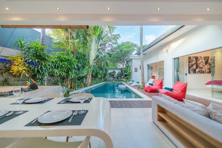 Promo Price 2br Villa - Airport Pickup - Big Pool - Bali