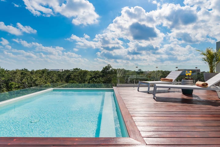 Luxury Penthouse Private Pool - Panoramic Ph9c-2 - Tulum