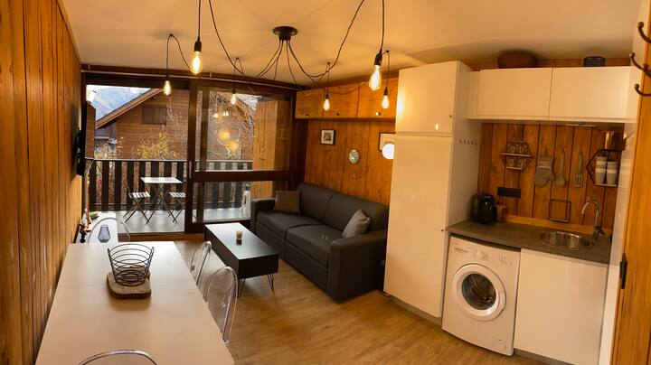 Appart 6pers Cosy, 50m Pistes/commerces Rénové2020 - Les Deux Alpes