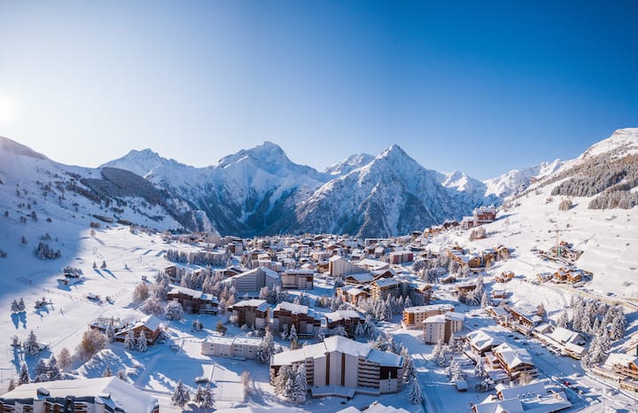 Deux Alpes 1800, Pied Des Pistes, Vue Magnifique - Les Deux Alpes